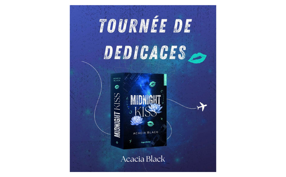 Midnight Kiss, la nouvelle campus romance d'Acacia Black - Hugo Publishing