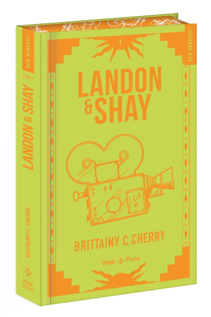 Landon & Shay Tome 1 - poche relié jaspage - Hugo Publishing