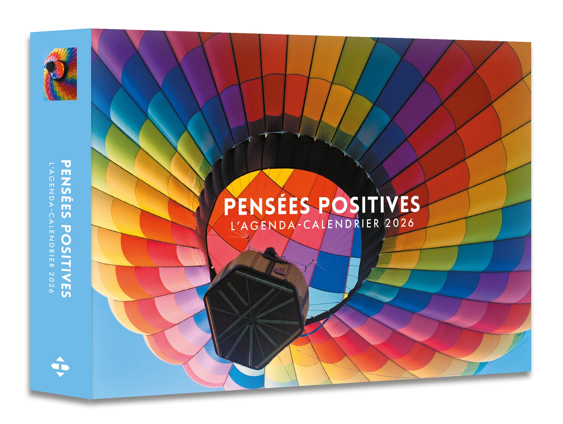 Agenda - Calendrier Pensées Positives 2026 - Hugo Publishing