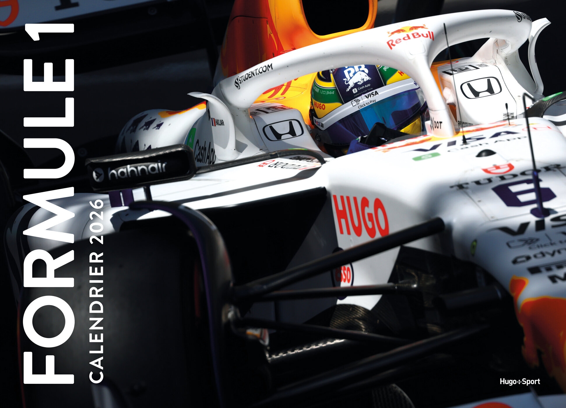 Calendrier mural Formule 1 2026 - Hugo Publishing